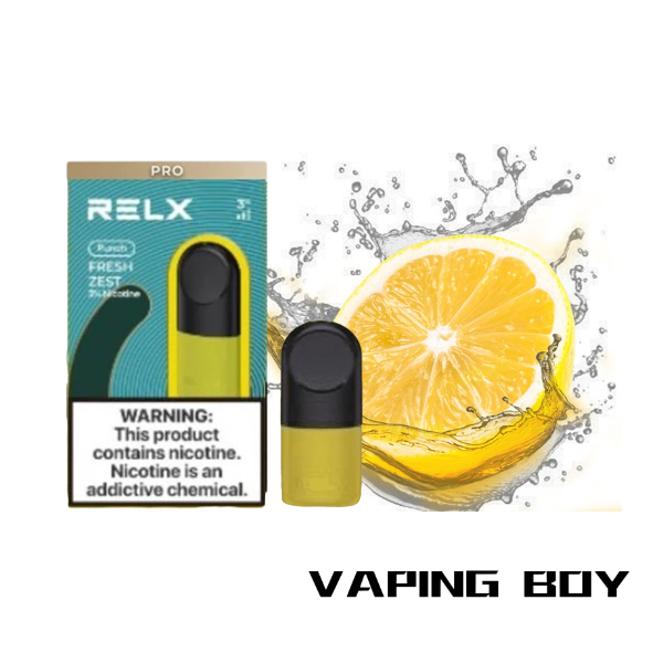 RELX Infinity POD- Lemon Zest | Vaping Boy
